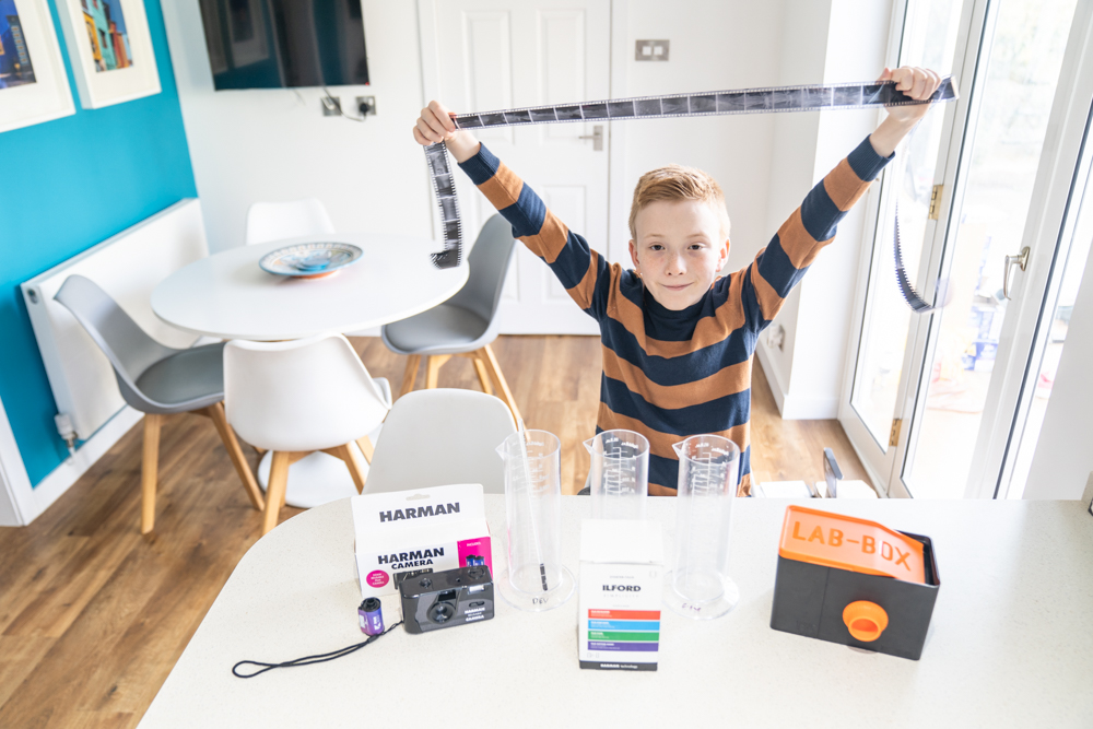 Self-Isolation Project: Teaching My Son to Process His First Film ...